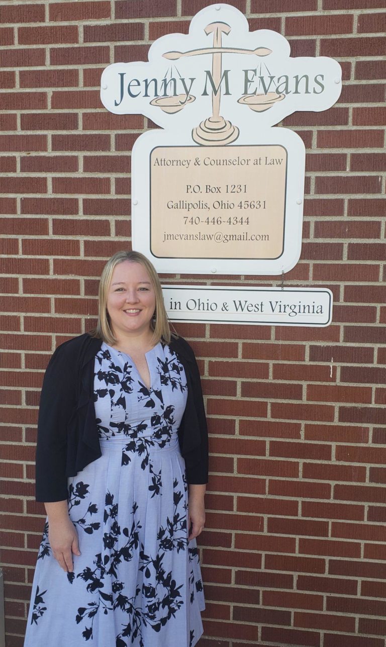 Attorney Jenny Evans | J.M. Evans Law | Ohio and West Virginia
